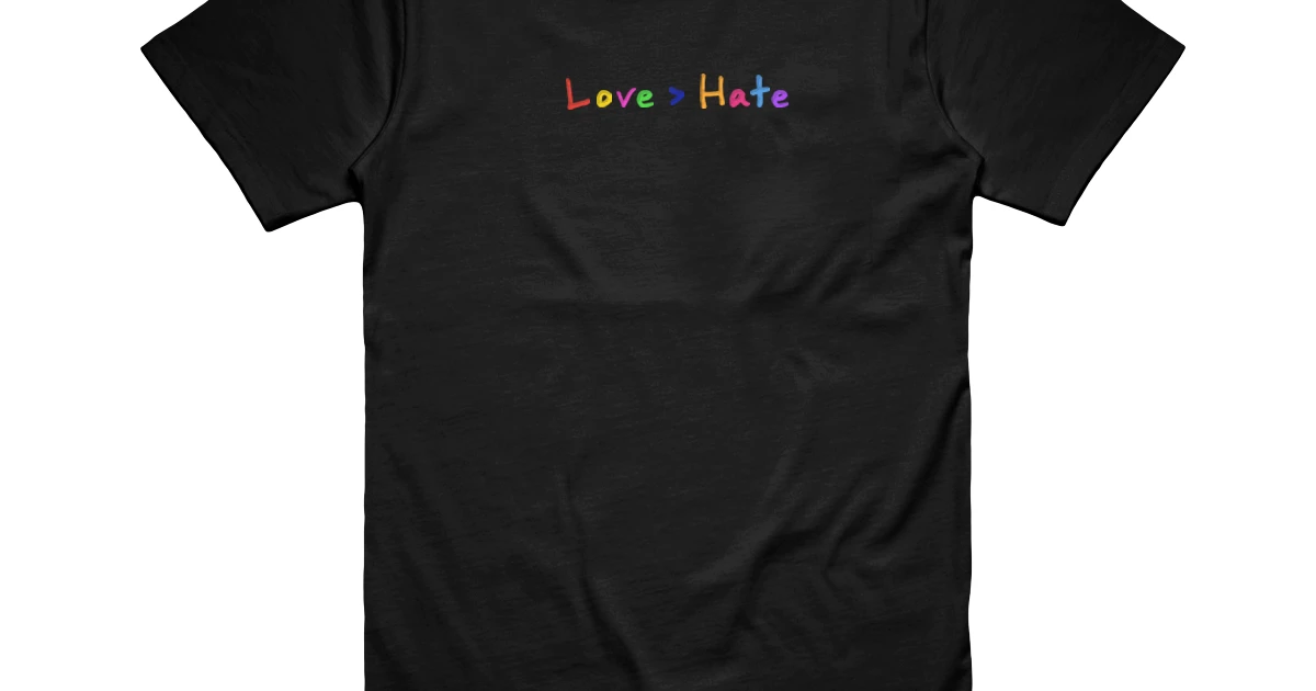 Roy Purdy Love > Hate Black Tee