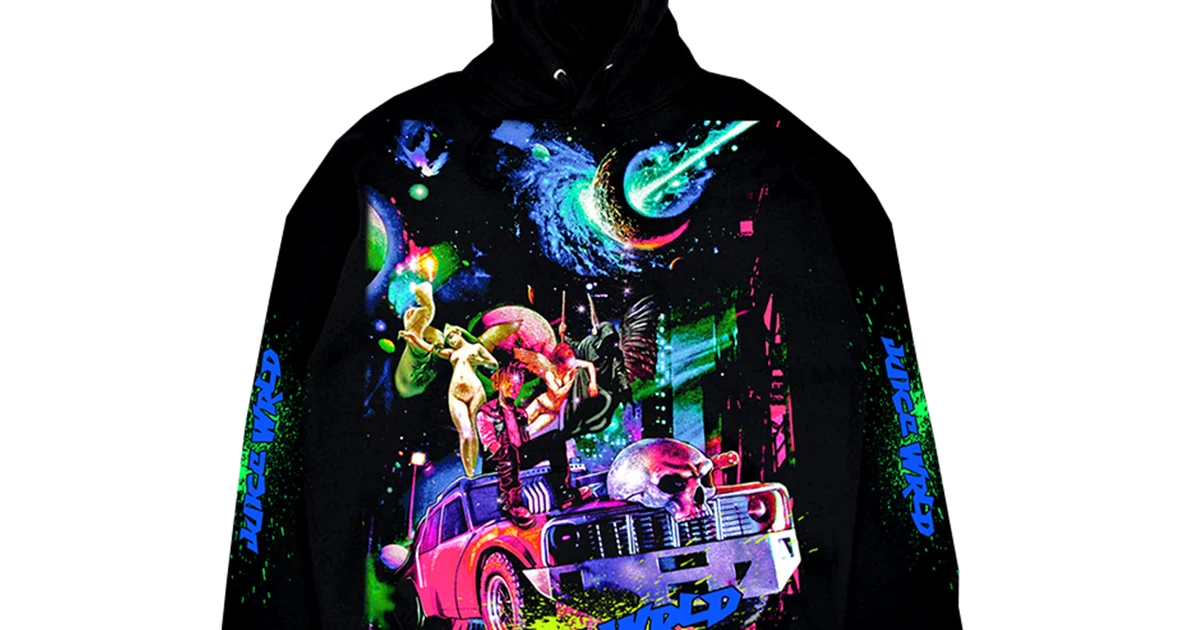Juice WRLD X VLONE Cosmic Hoodie + Digital Album