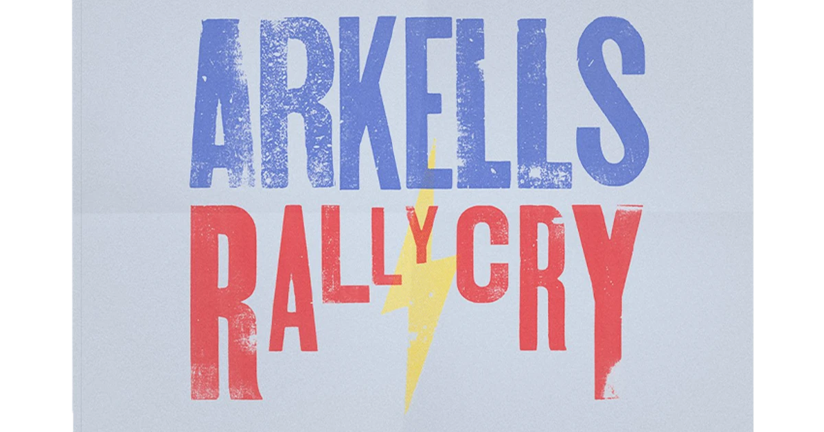 Arkells Rally Cry Flag - Limited Edition