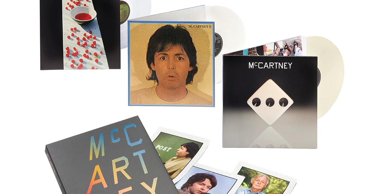 Paul McCartney McCartney I II III Limited Edition Colour 3LP Box Set