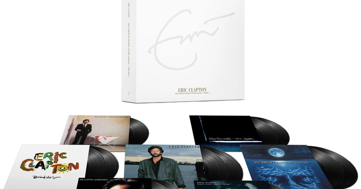 Eric Clapton The Complete Reprise Studio Albums Vinyl Boxed Set ...