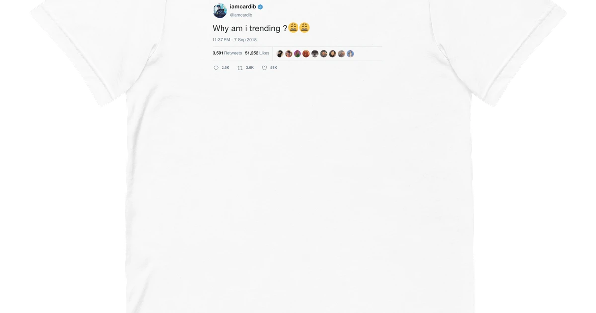 Cardi B TRENDING Tee