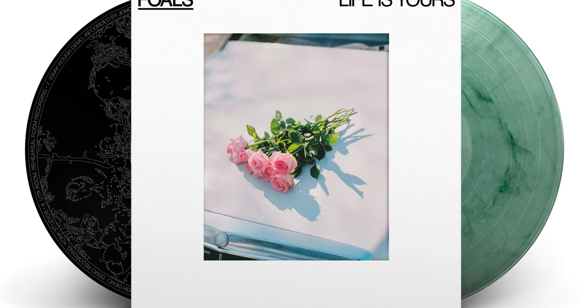 Foals LIFE IS YOURS D2C Exclusive Deluxe LP (Vinyl)