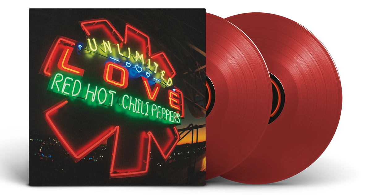 Red Hot Chili Peppers Unlimited Love Store Exclusive Ruby Vinyl