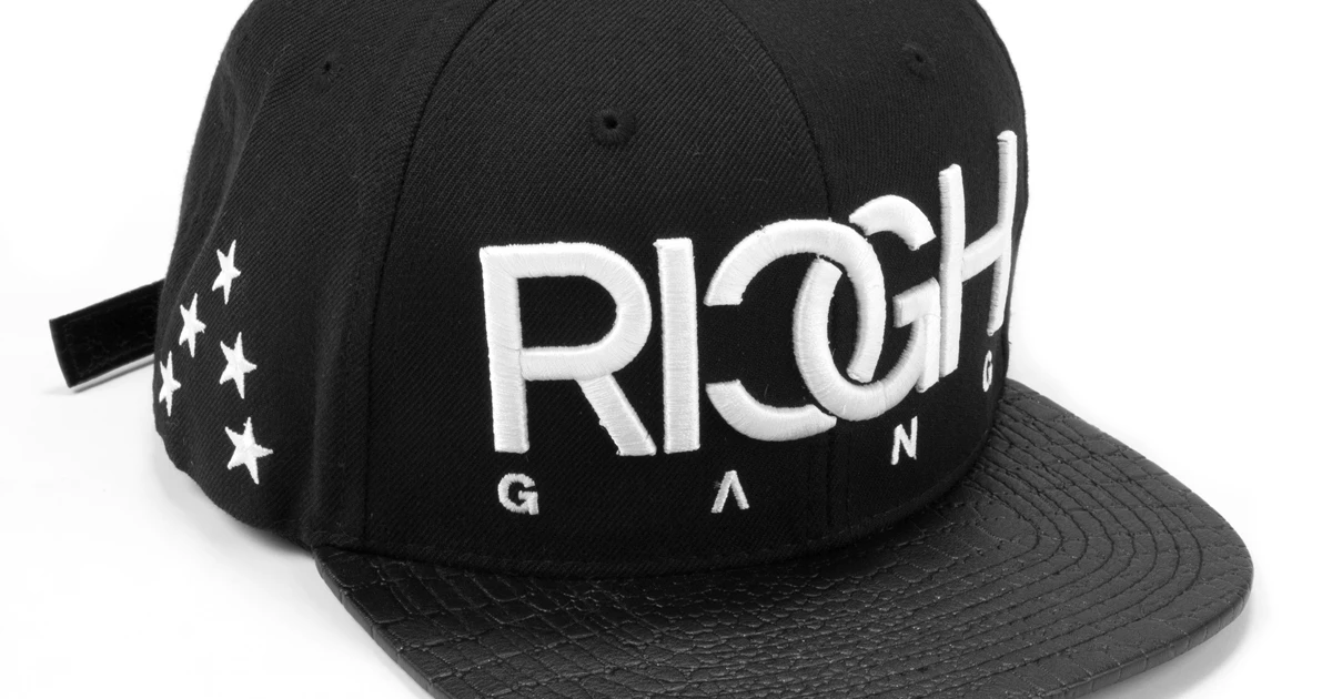 Rich Gang Rich Snapback Hat