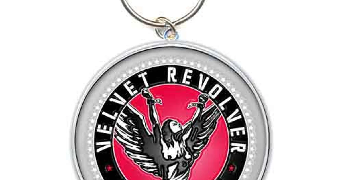 Velvet Revolver Standard Keychains - Circle Logo
