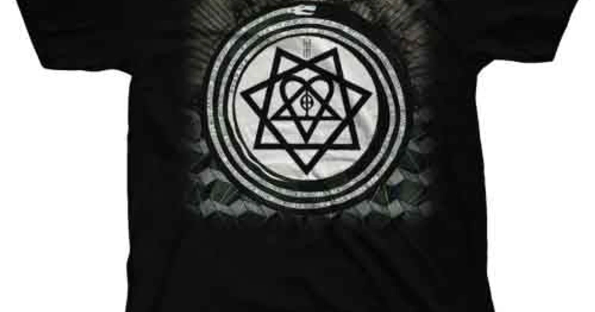 HIM T Shirt - Album Symbols