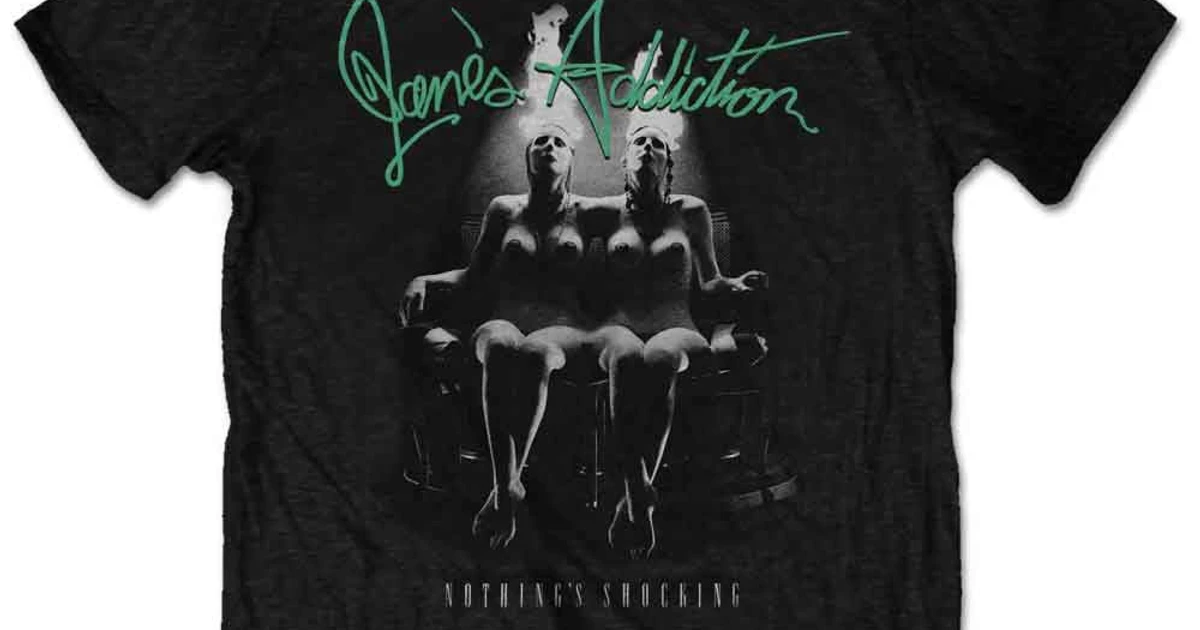 Jane's Addiction T Shirt - Nothings Shocking