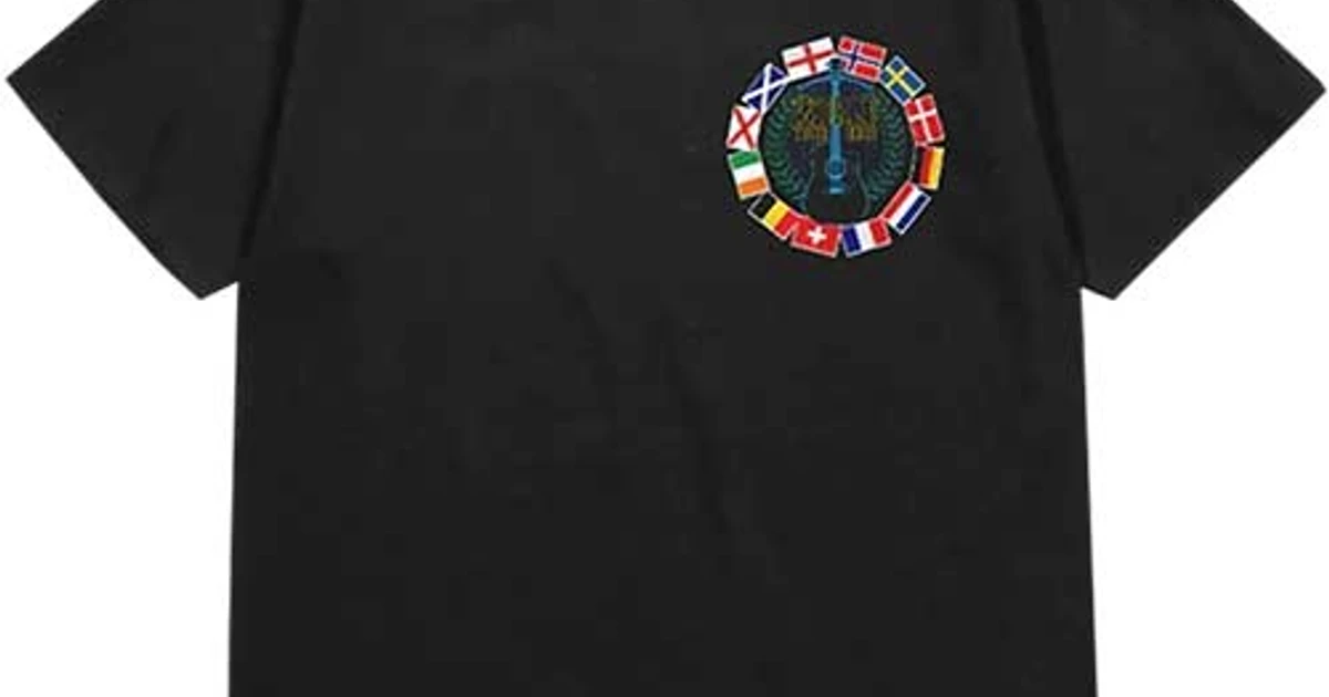Luke Combs T Shirt - Tour '23 Flag