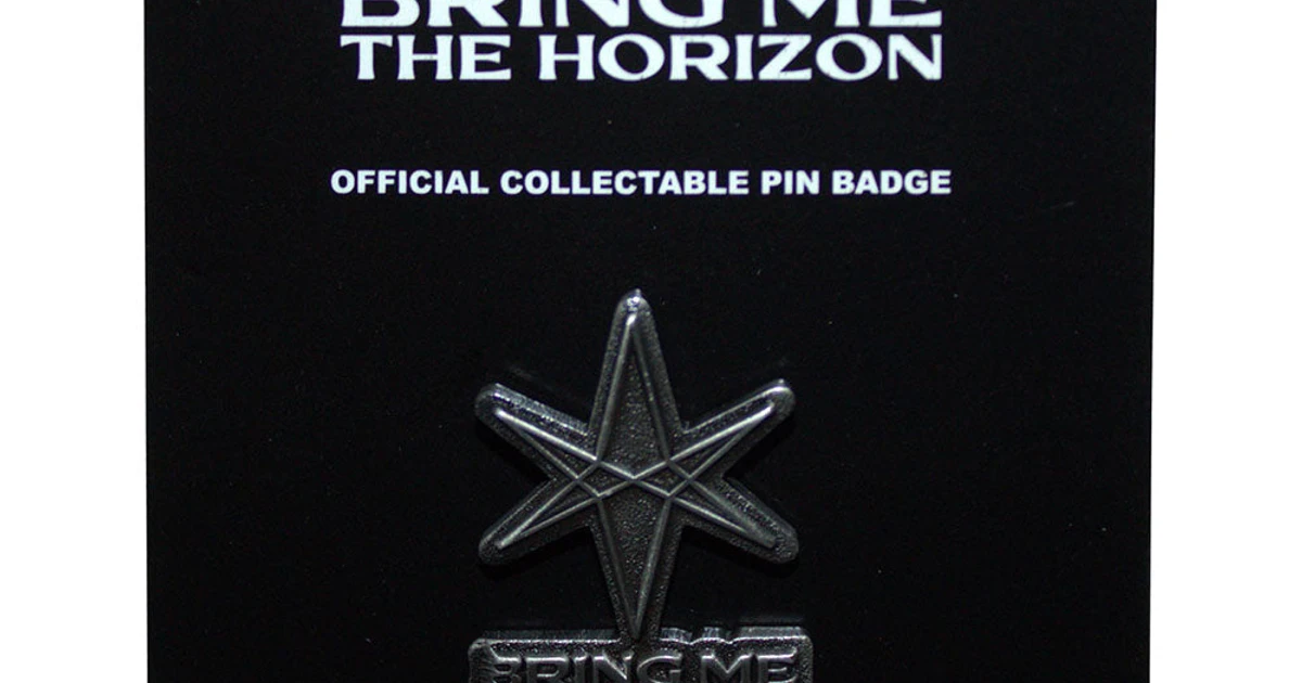Bring Me The Horizon Pin - Badge - 6-Point Star
