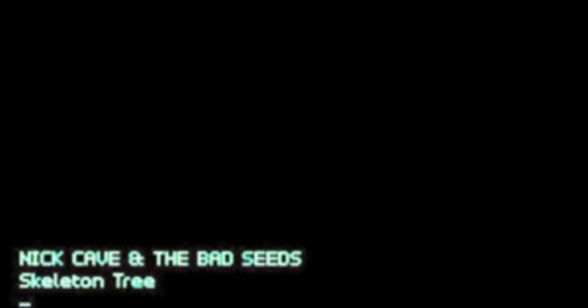 Nick Cave & The Bad Seeds LP Vinyl Record - Skeleton Tree