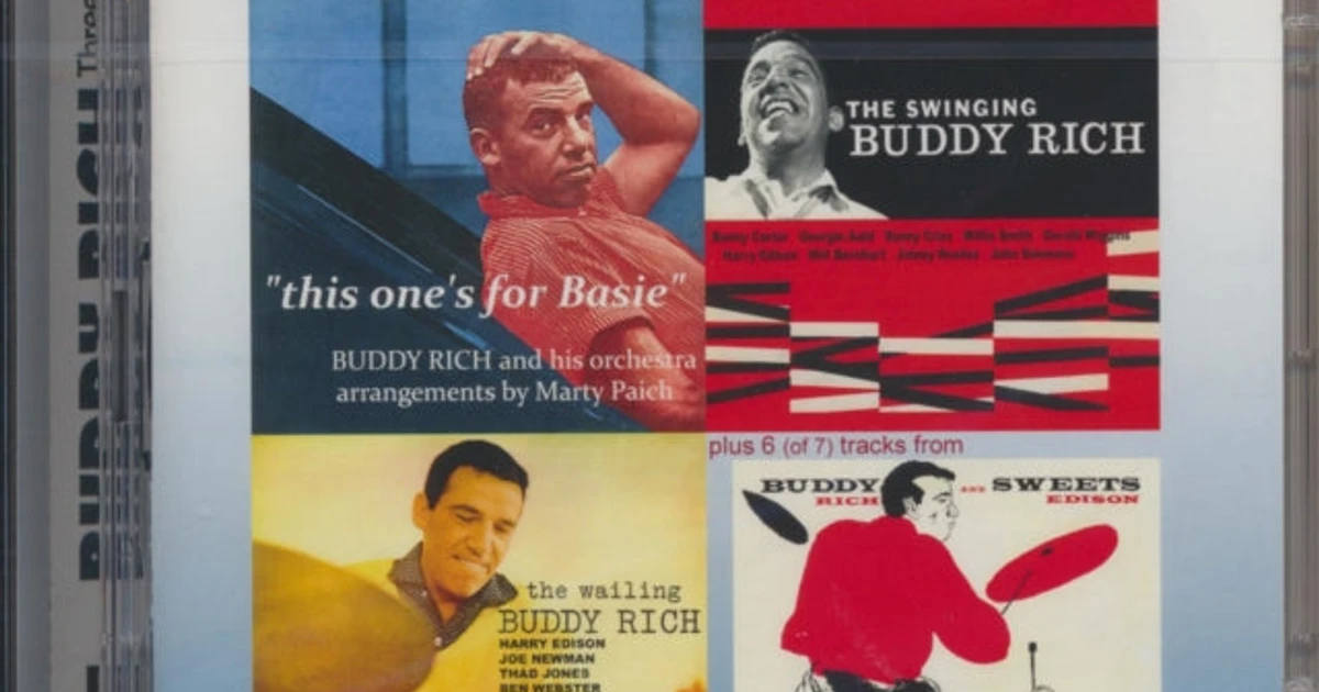 Buddy Rich CD - Three Classic Albums Plus (The Wailing Buddy Rich / The ...