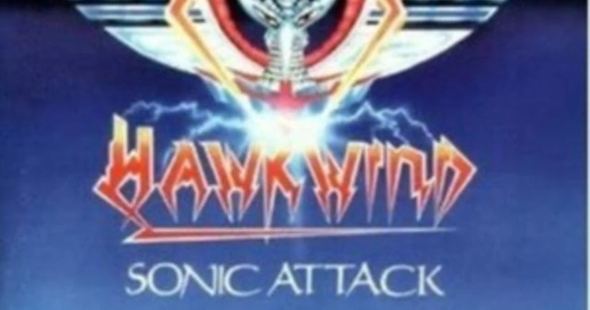 Hawkwind LP Vinyl Record - Sonic Attack (40th Anniversary) (Blue Vinyl)