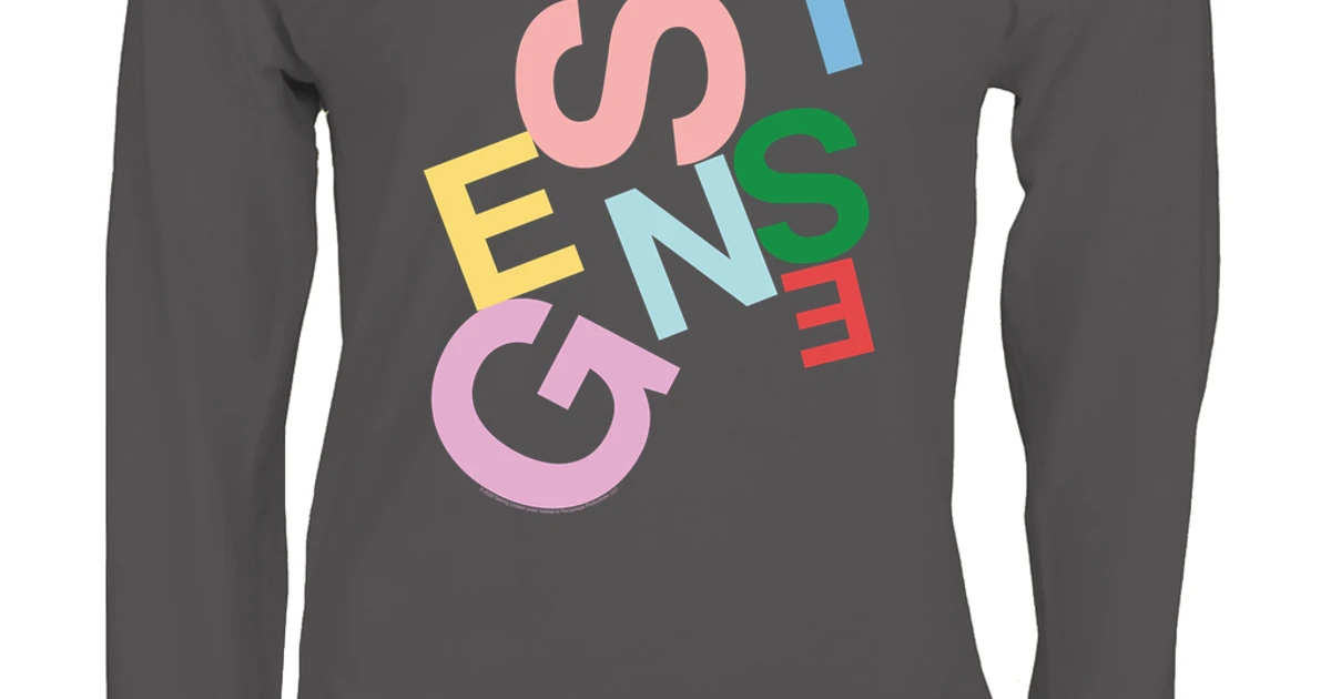 Genesis Long Sleeve Shirt | Genesis Logo Pastel Genesis Shirt