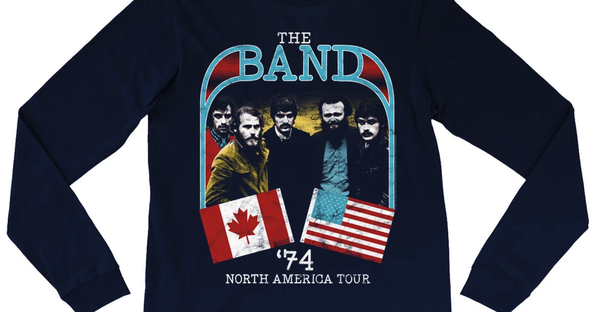 The Band Long Sleeve Shirt | 1974 World Tour (Merchbar Exclusive) The ...