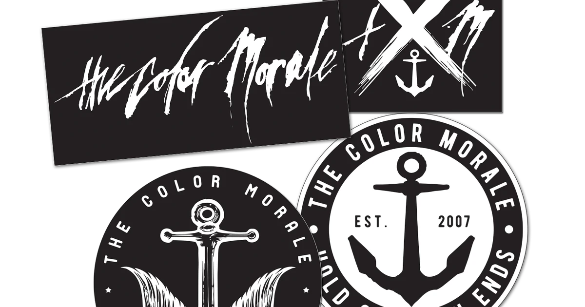 The Color Morale TCM Sticker 4 Pack