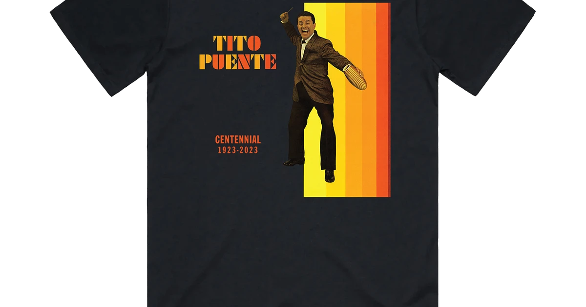 Tito Puente Centennial (Black T-shirt)