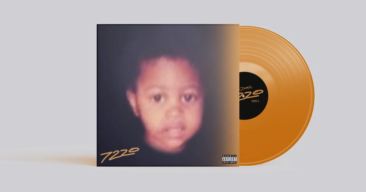 Lil Durk 7220 SIGNED EXCLUSIVE ORANGE DOUBLE VINYL