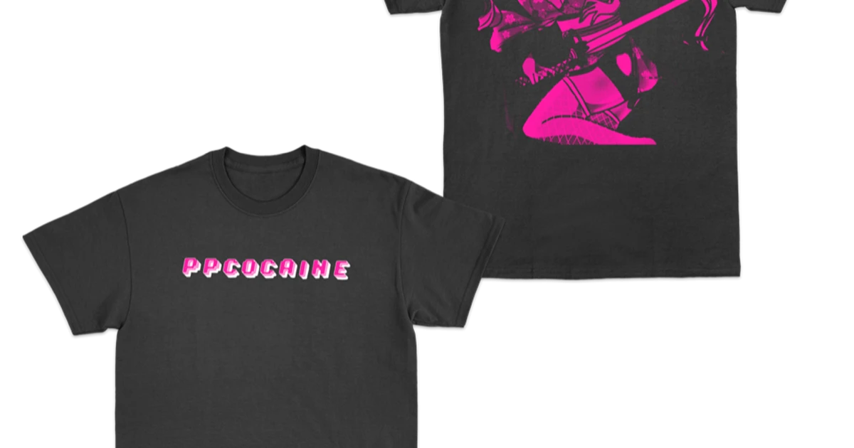 ppcocaine Level Up Black T-Shirt