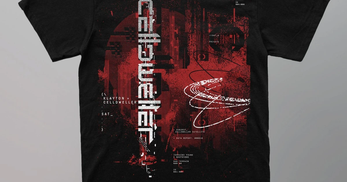 Celldweller - Satellites TEK Shirt