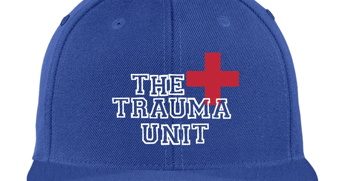 DJ Trauma The Trauma Unit Snapback - Royal Blue