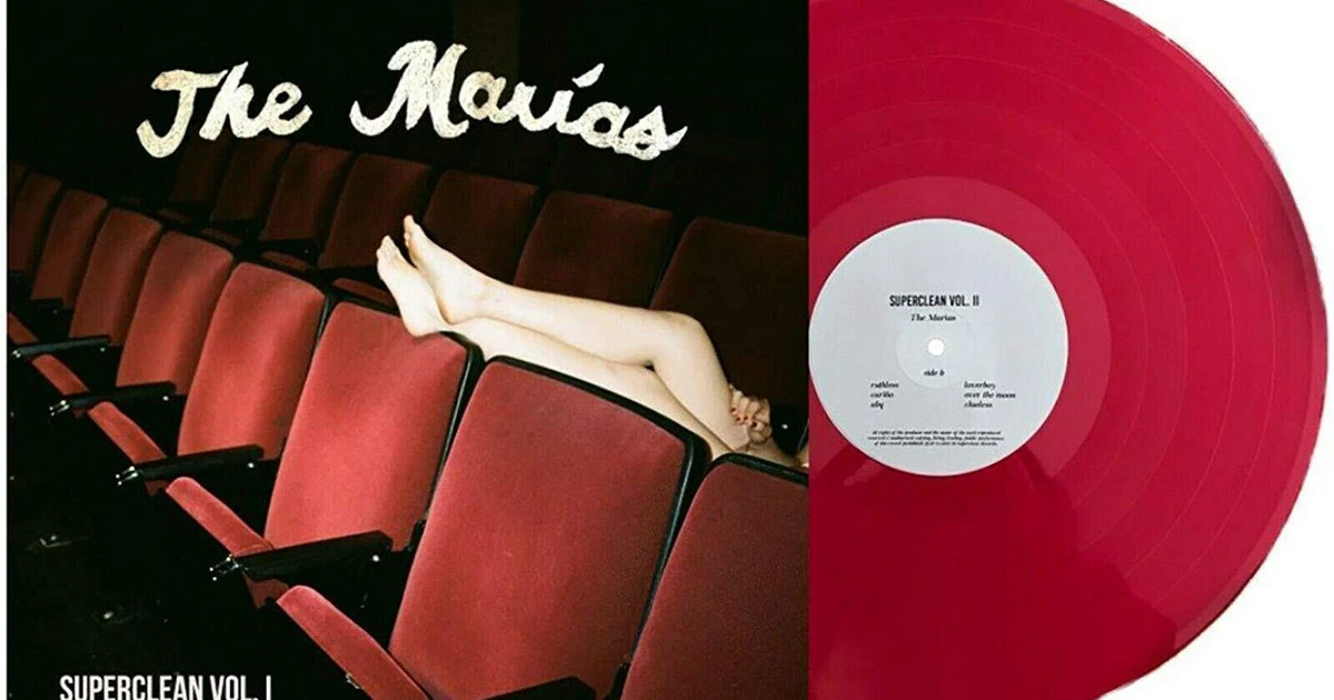 The Marías Superclean Vol. 1 & 2 Red Vinyl Record