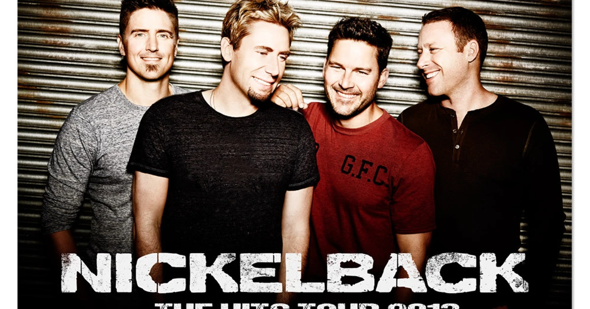 Nickelback The Hits Tour Poster