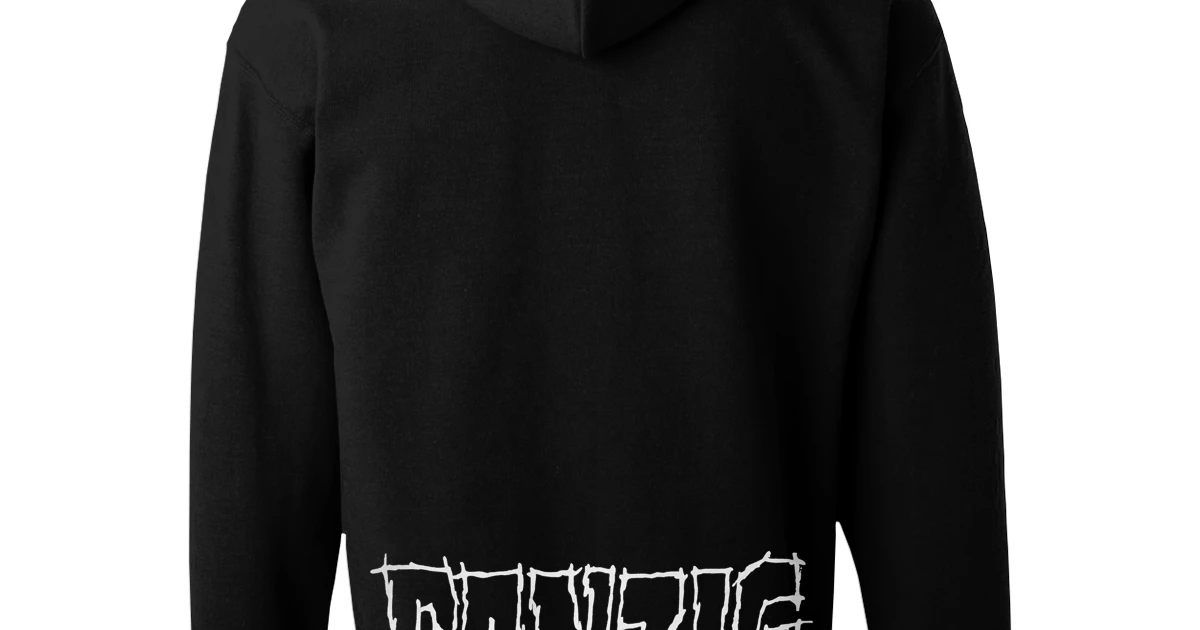 Danzig Black Skull Zip Hoodie