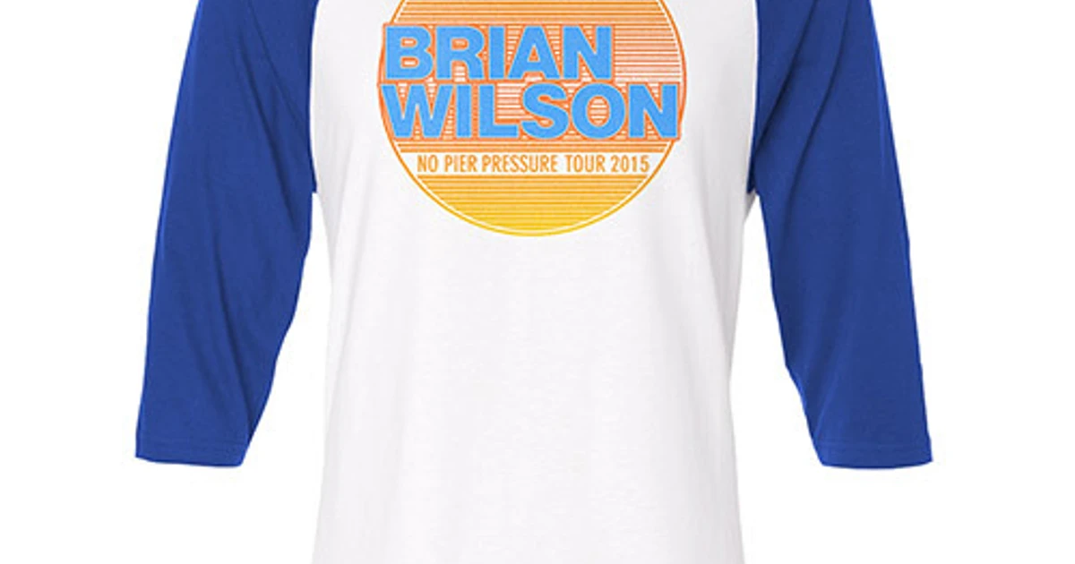 Brian Wilson Ocean Blue Basball Shirt