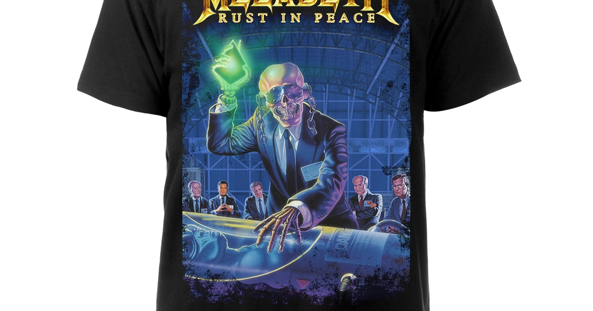 Megadeth Rust in Peace Tee