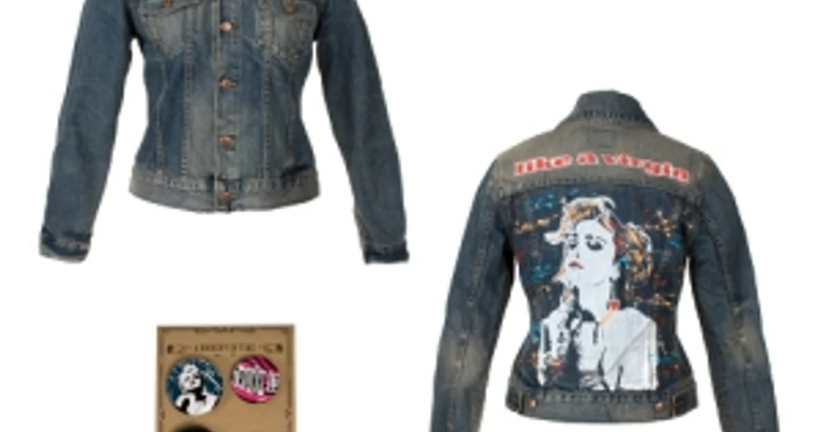 Madonna Denim Trunk Jacket by Trunk Ltd.