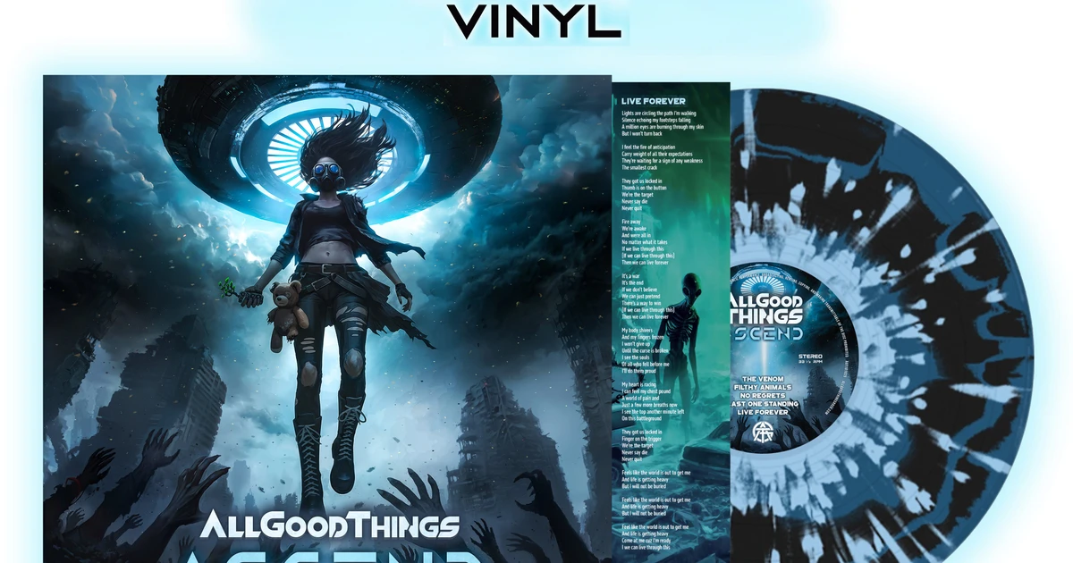 All Good Things ASCEND - Limited Edition Vinyl LP + "SIGNED" Poster