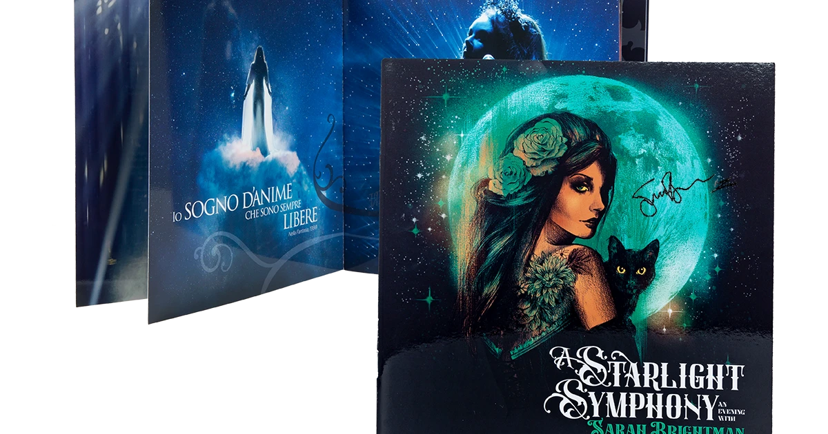 Sarah Brightman AUTOGRAPHED 'A Starlight Symphony’ Tour Programme