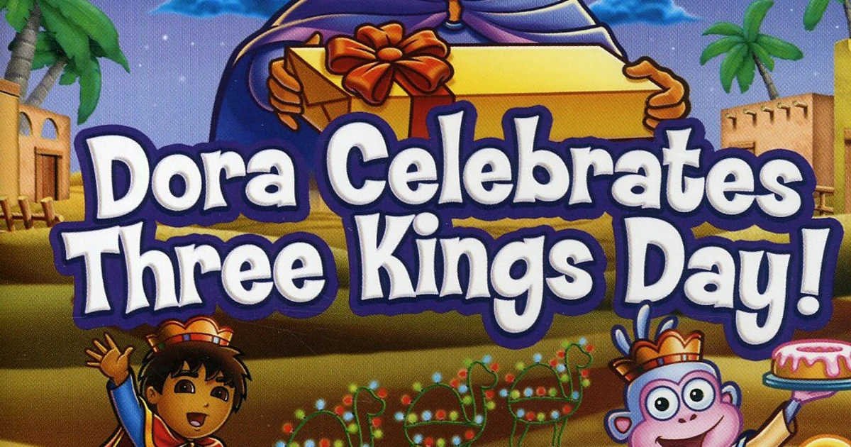 Dora The Explorer DORA CLEBRATES THREE KINGS DAY DVD
