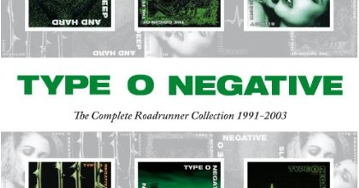 Type O Negative COMPLETE ROADRUNNER COLLECTION 1991 - 2003 CD
