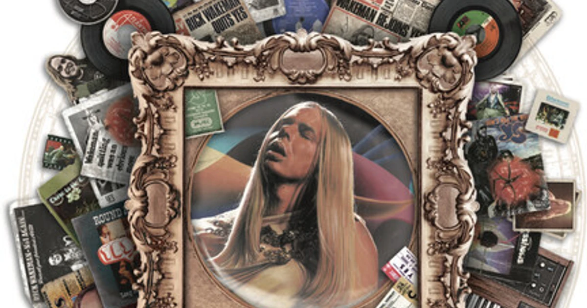 Rick Wakeman TWO SIDES OF YES - SILVER Vinyl Record