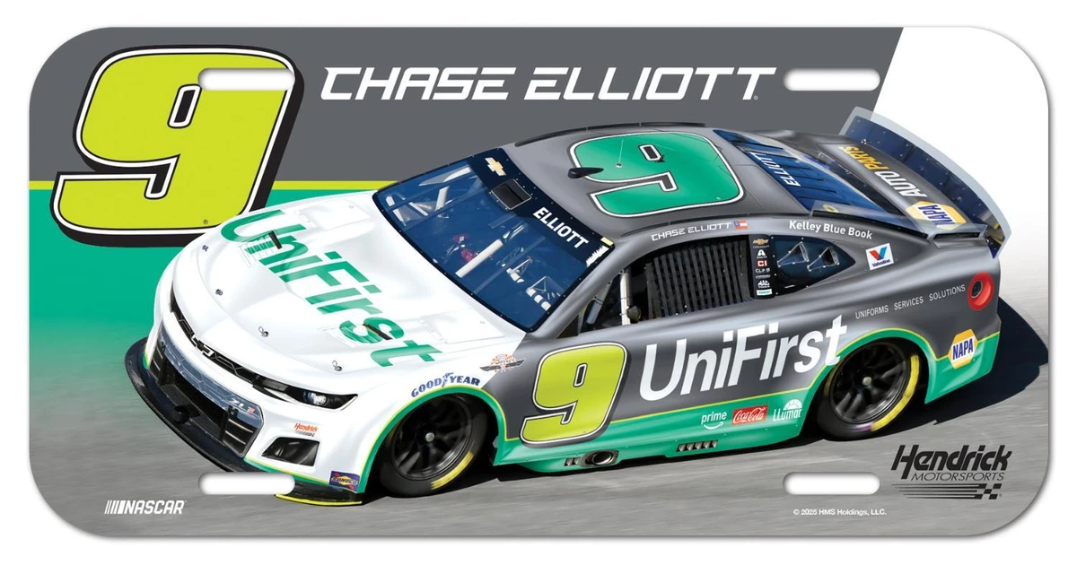 Hendrick Motorsports Chase Elliott #9 UniFirst Darlington Throwback ...