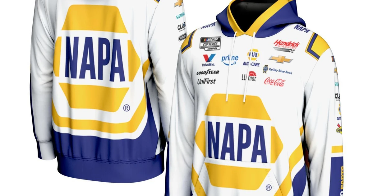 Hendrick Motorsports Chase Elliott #9 NAPA Sublimated Driver Suit Hoodie