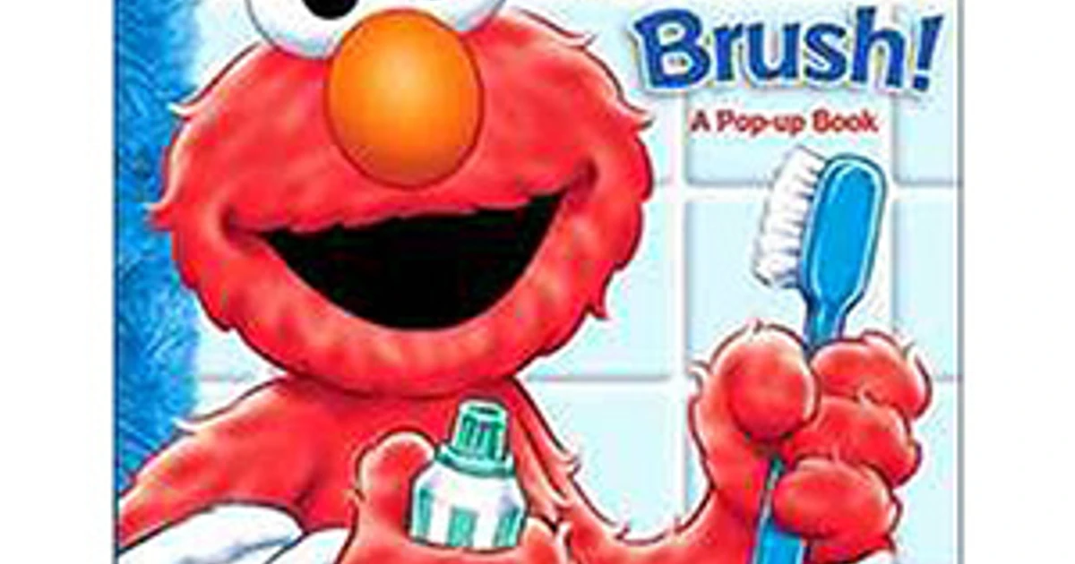 Sesame Street Ready, Set, Brush Pop-Up Book