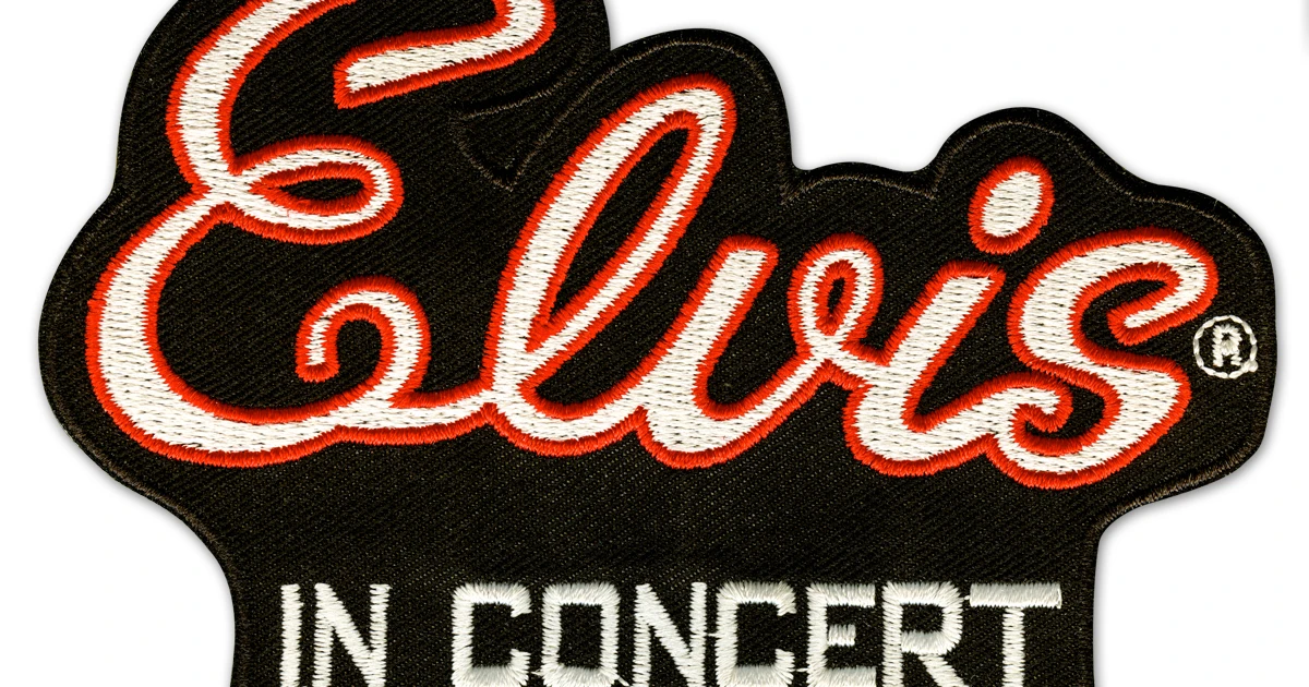 Elvis Presley In Concert Patch