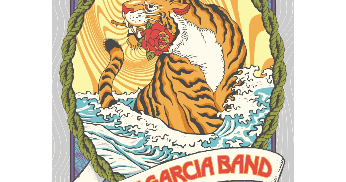 Jerry Garcia Band Cape Cod '82 Poster