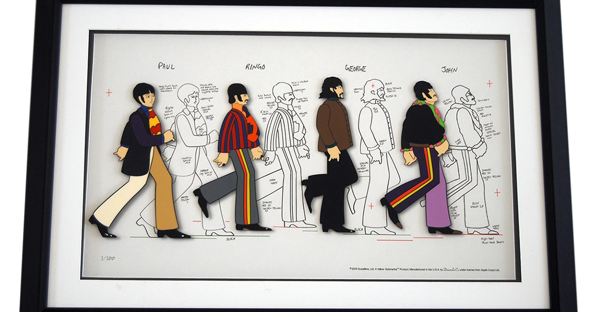 The Beatles Model Sheets