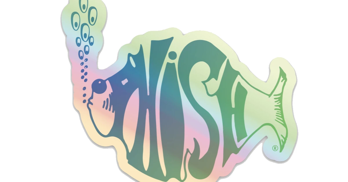 Phish Classic Logo Holographic Sticker