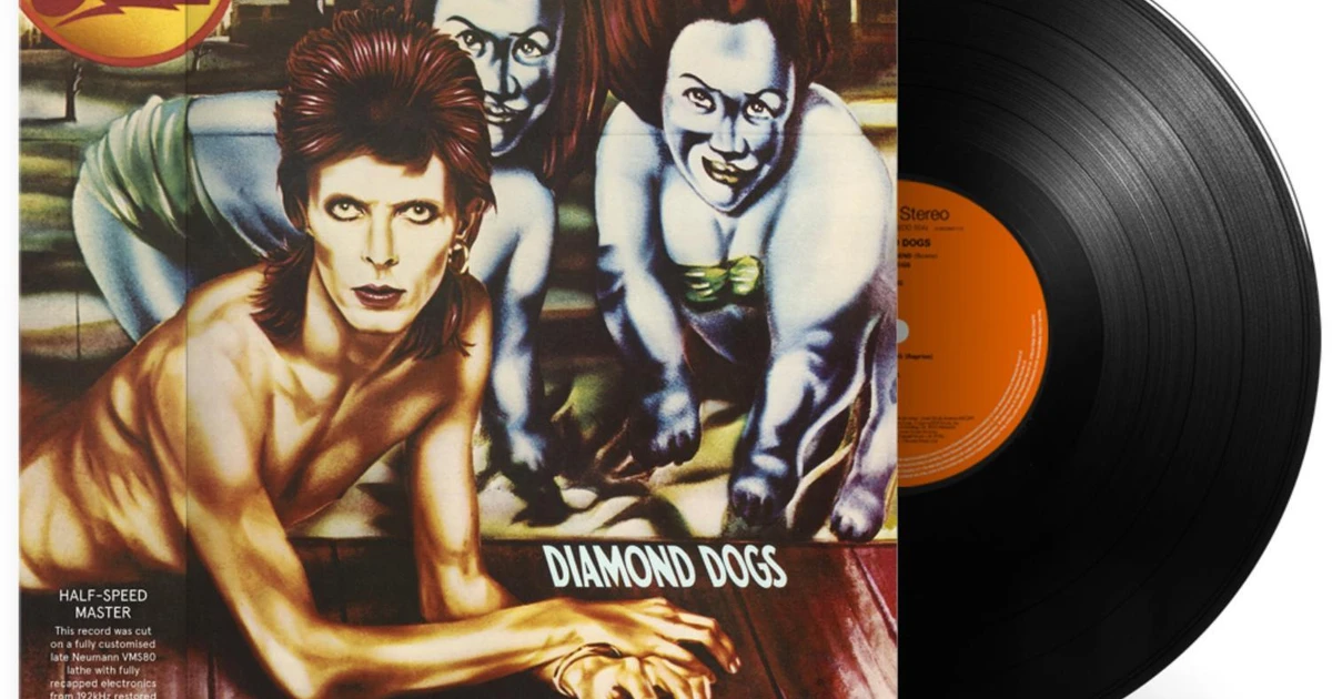 David Bowie Diamond Dogs 50th Anniversary Half Speed Master LP (Vinyl)