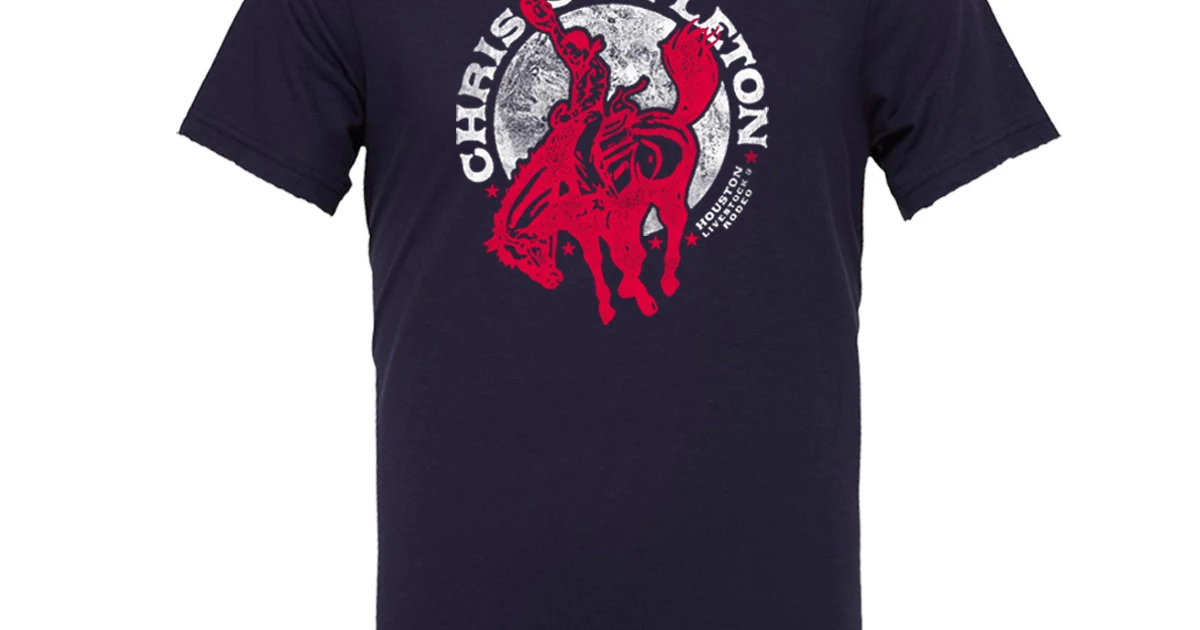 Chris Stapleton Houston Rodeo Horse Tee
