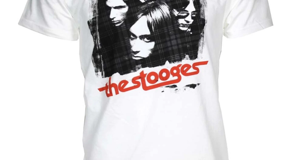 Iggy Pop T Shirt | The Stooges Group Shot T-Shirt