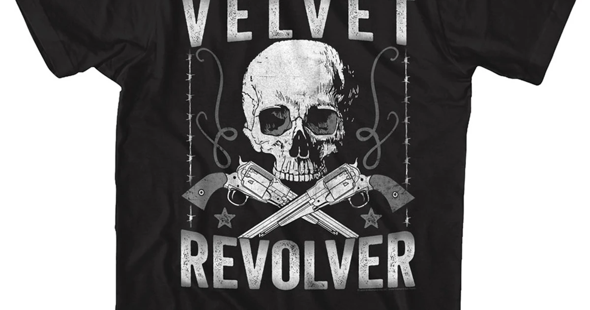 Velvet Revolver T Shirt | Velvet Revolver Revolvers T-Shirt