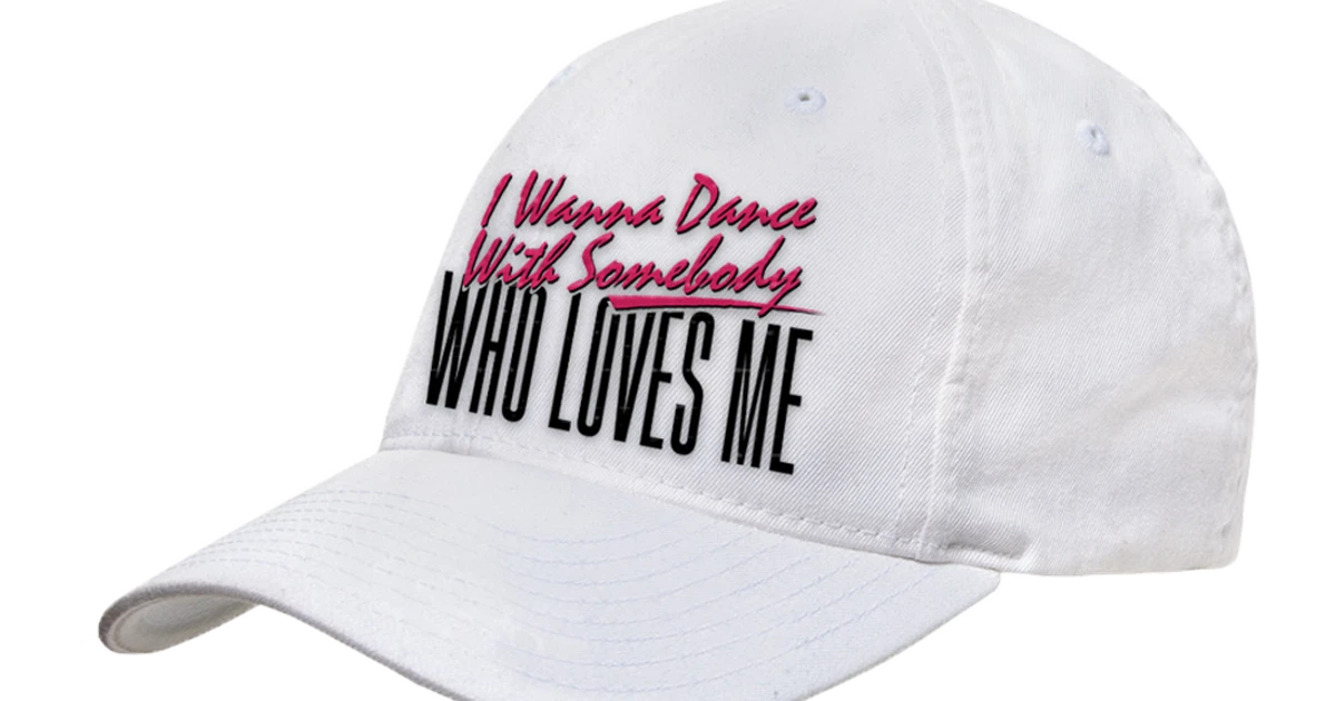 Whitney Houston I Wanna Dance With Somebody Hat