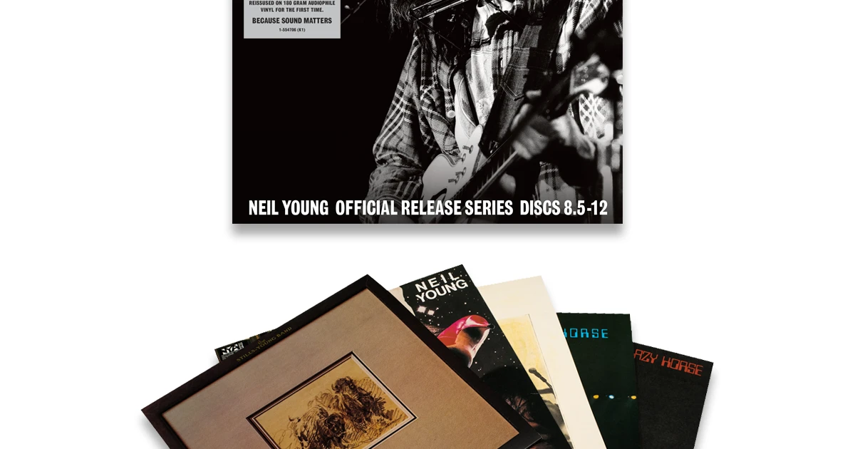 Neil Young Official Release Series 8.5-12 Numbered Limited Edition Box Set