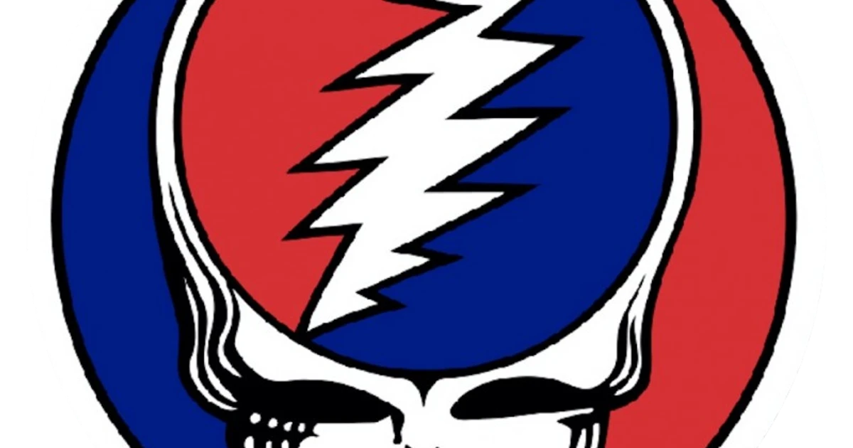 Grateful Dead SYF Round Sticker 5""